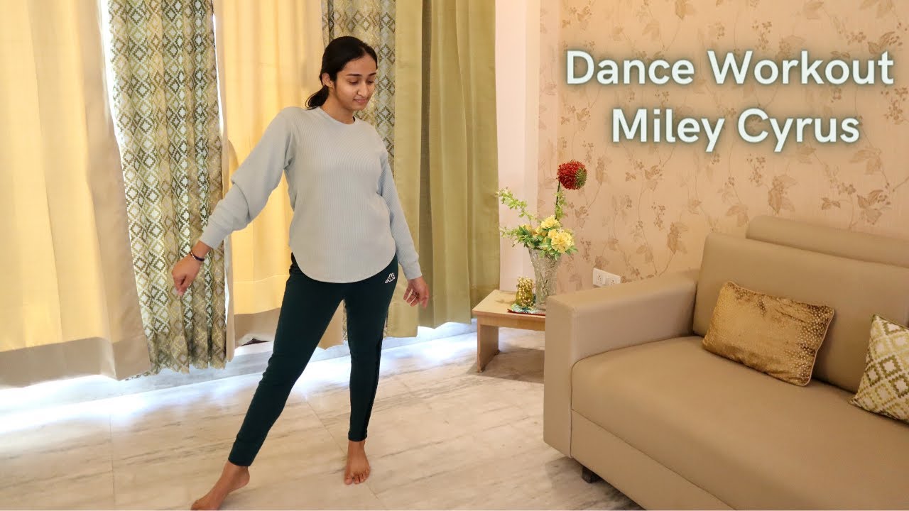 Miley Cyrus - Flowers | DANCE FITNESS Workout | At Home Workout - YouTube