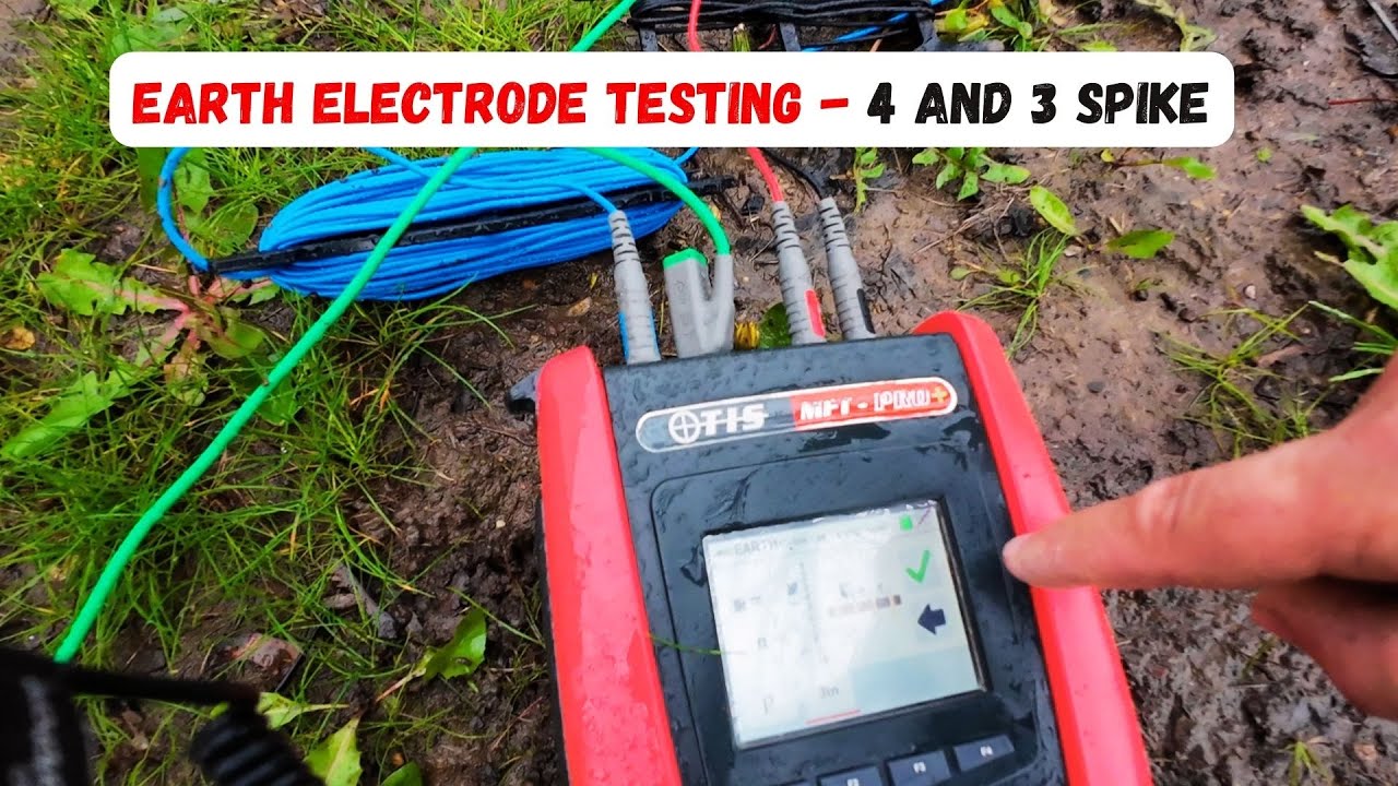 Ruined my MFT tester??? Earth Electrode Tests in the pouring rain - TIS ...