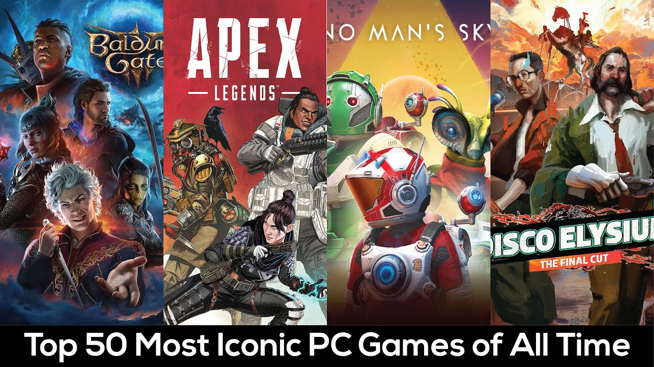Top 50 Most Iconic PC Games of All Time - YouTube