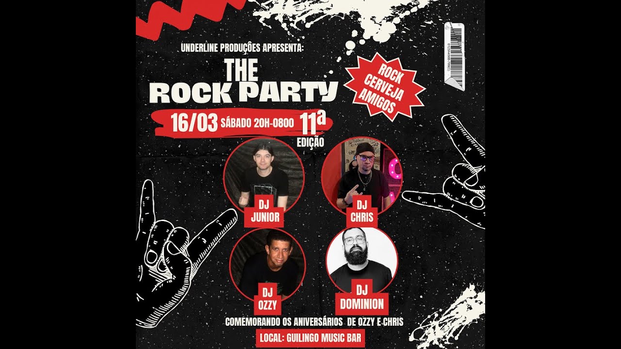 Melhores Momentos-The Rock Party-11ª Edição - YouTube