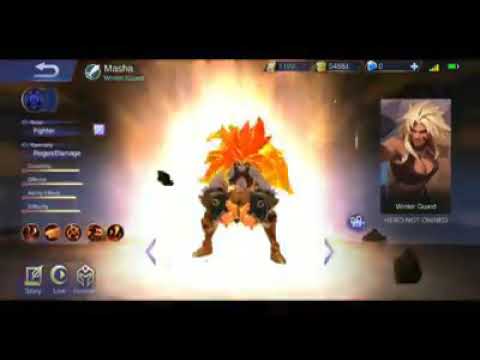 New Hero Marsha Winter Guard Mobile Legend Bang Bang - YouTube