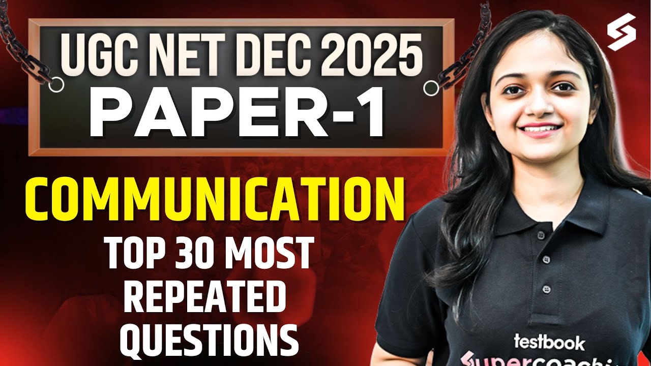 UGC NET Dec 2025 | Communication UGC NET Paper 1 | UGC NET Paper 1 ...