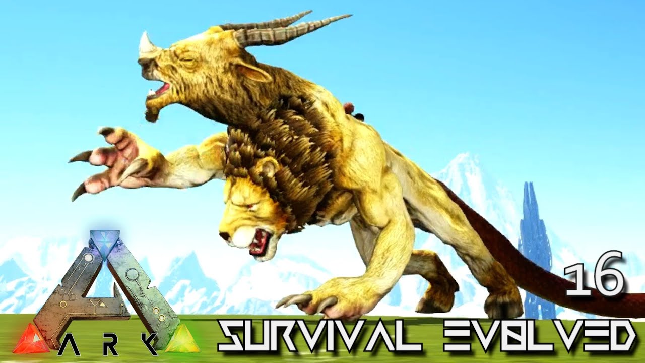 ARK: SURVIVAL EVOLVED - CHIMERA MONSTER TAMING !!! VALGUERO ARCHAIC ...