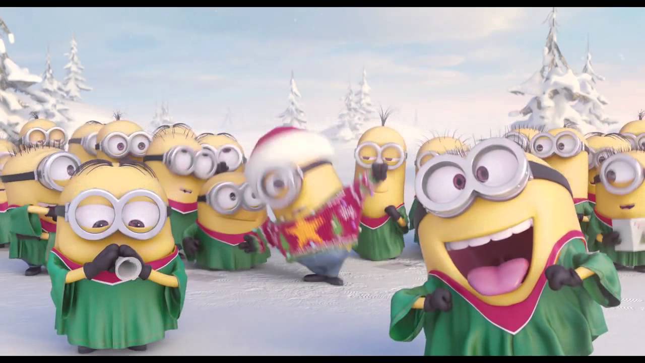 Minions Tree Lighting Ceremony HD Illumination - YouTube