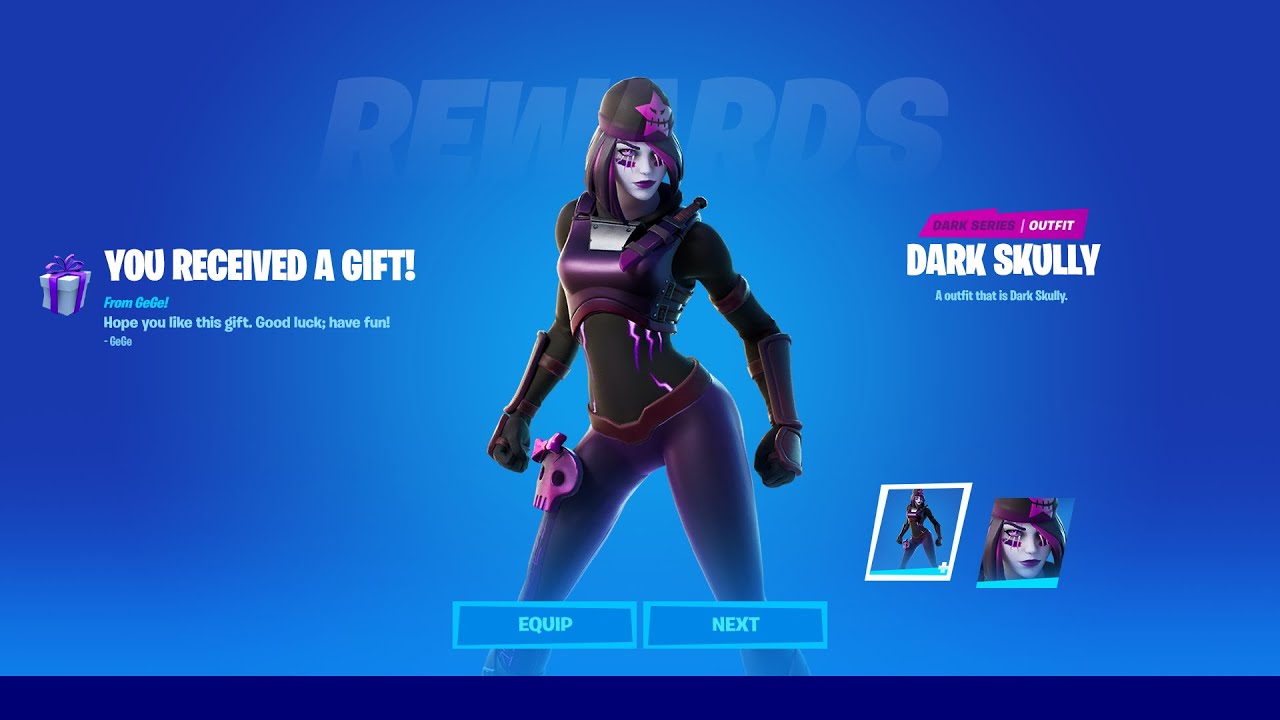 How to get “DARK SKULLY” in Fortnite! - YouTube
