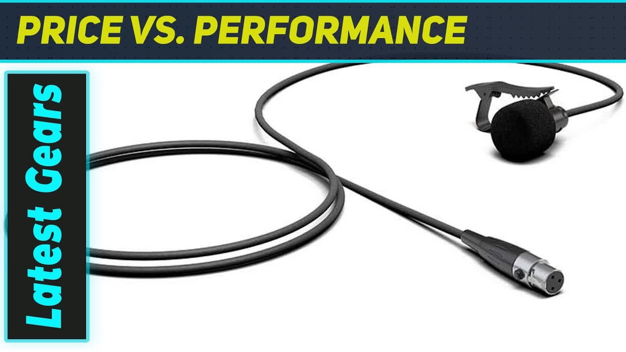 LD Systems WS Lavalier: The Ultimate XLR Mic for Video & Stage ...