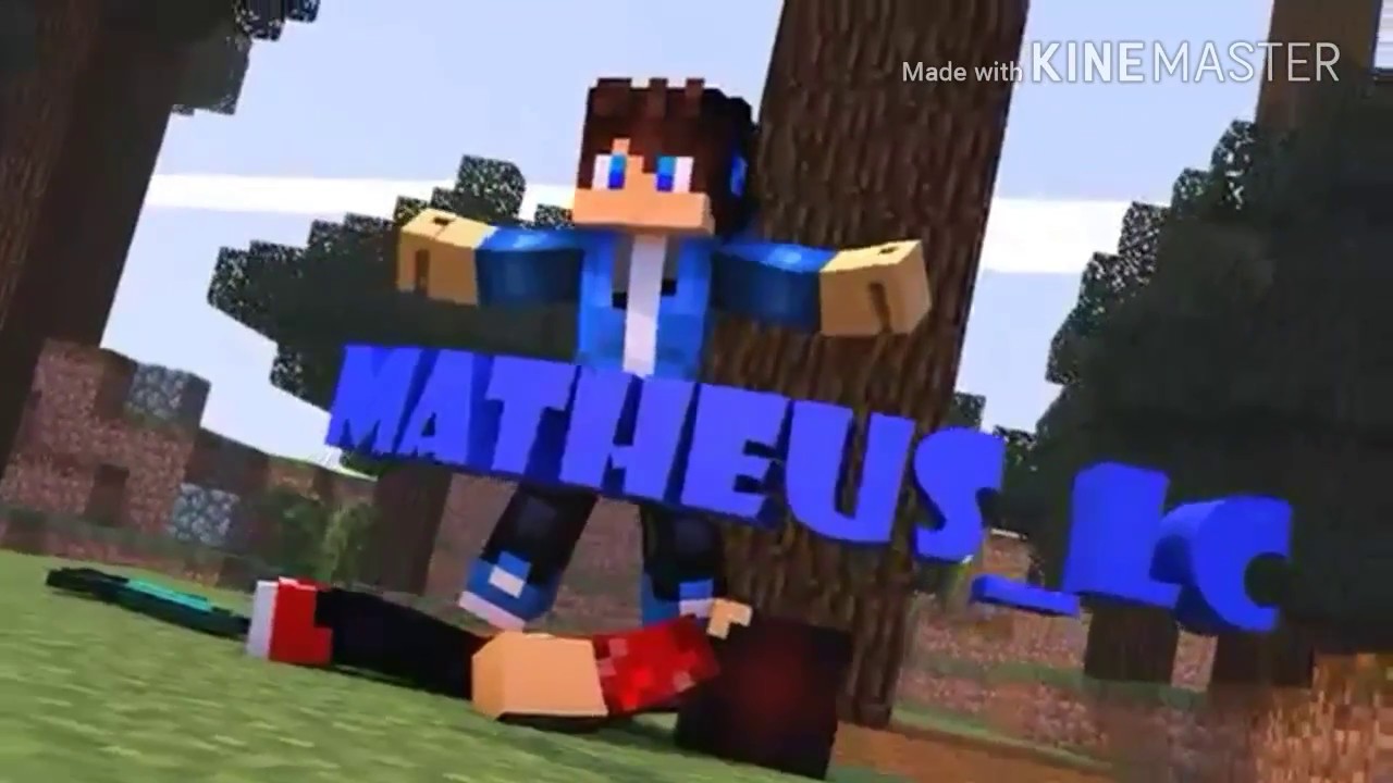 NOVA INTRO DE MINECRAFT PARA O CANAL! - YouTube