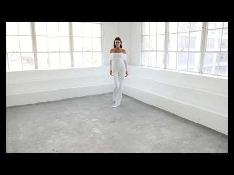 INDIE XO HEAVENLY BODIES WHITE SHEER MESH JUMPSUIT - INSPIRED BY KENDALL JENNER MET GALA 2018