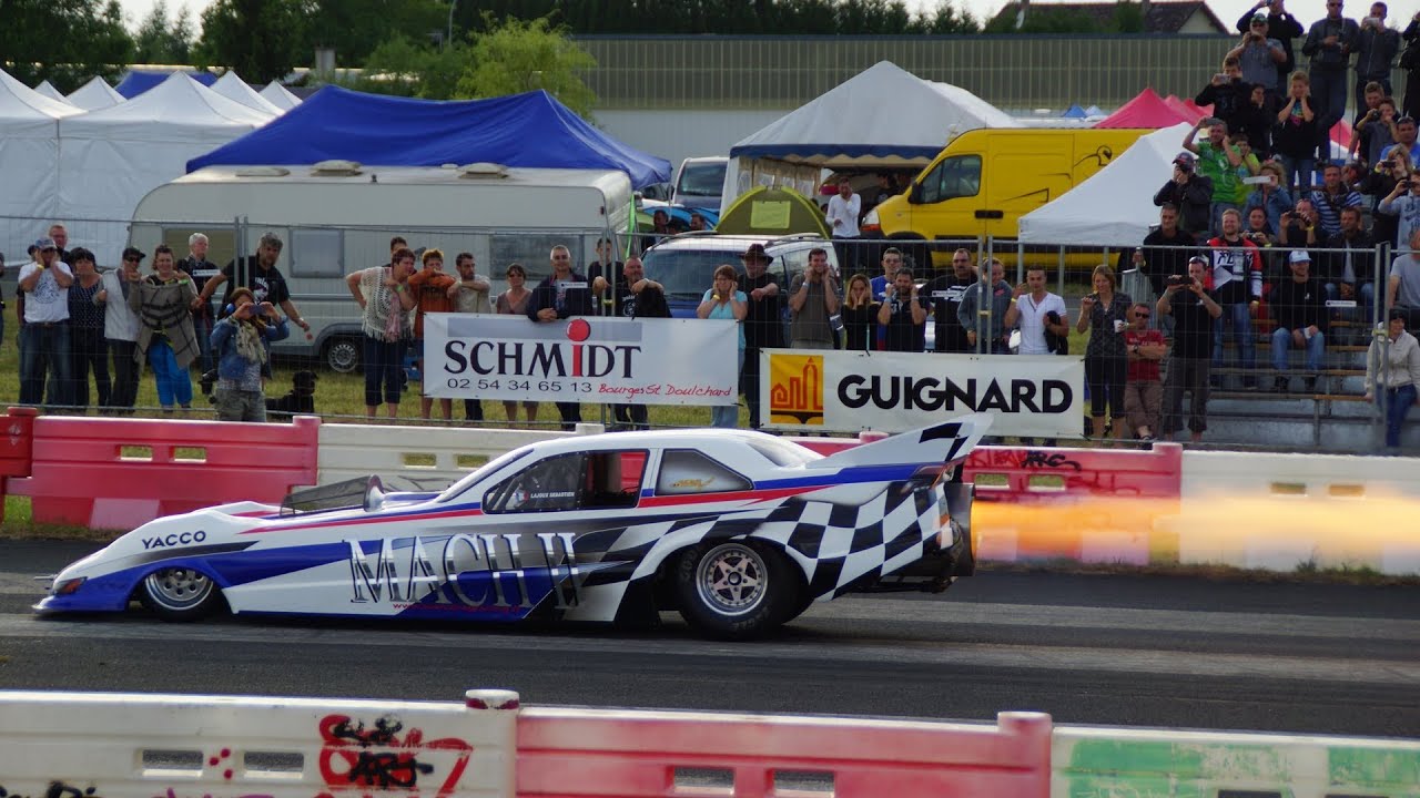 ᴴᴰ Dragster Jet Funny Car "MACH II" J85 F5 TIGER - YouTube