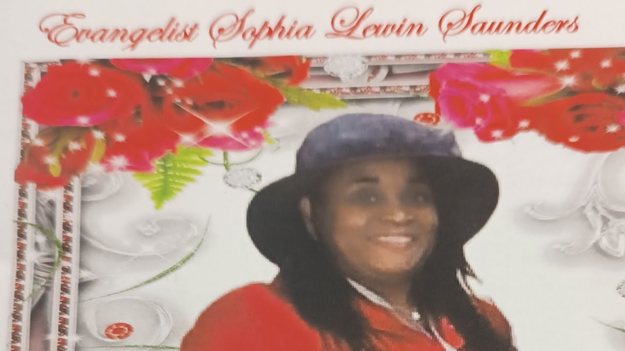 Thanksgiving Service for Sophia Lewin Saunders - YouTube