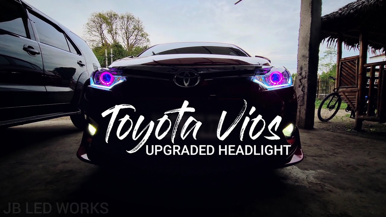 Toyota Vios Upgraded Headlights | Vios Gen 3 2016 Retrofitted ...