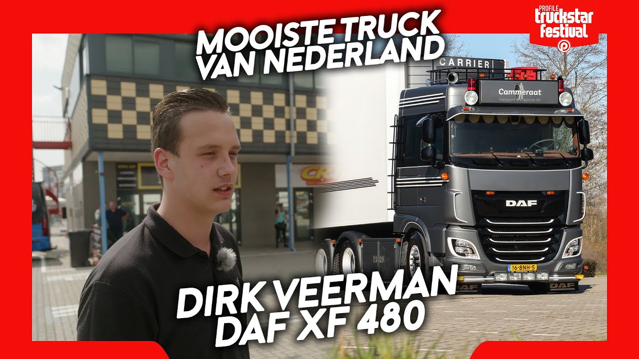DAF XF 480 Cammeraat Transport | Mooiste Truck van Nederland 2023 - YouTube