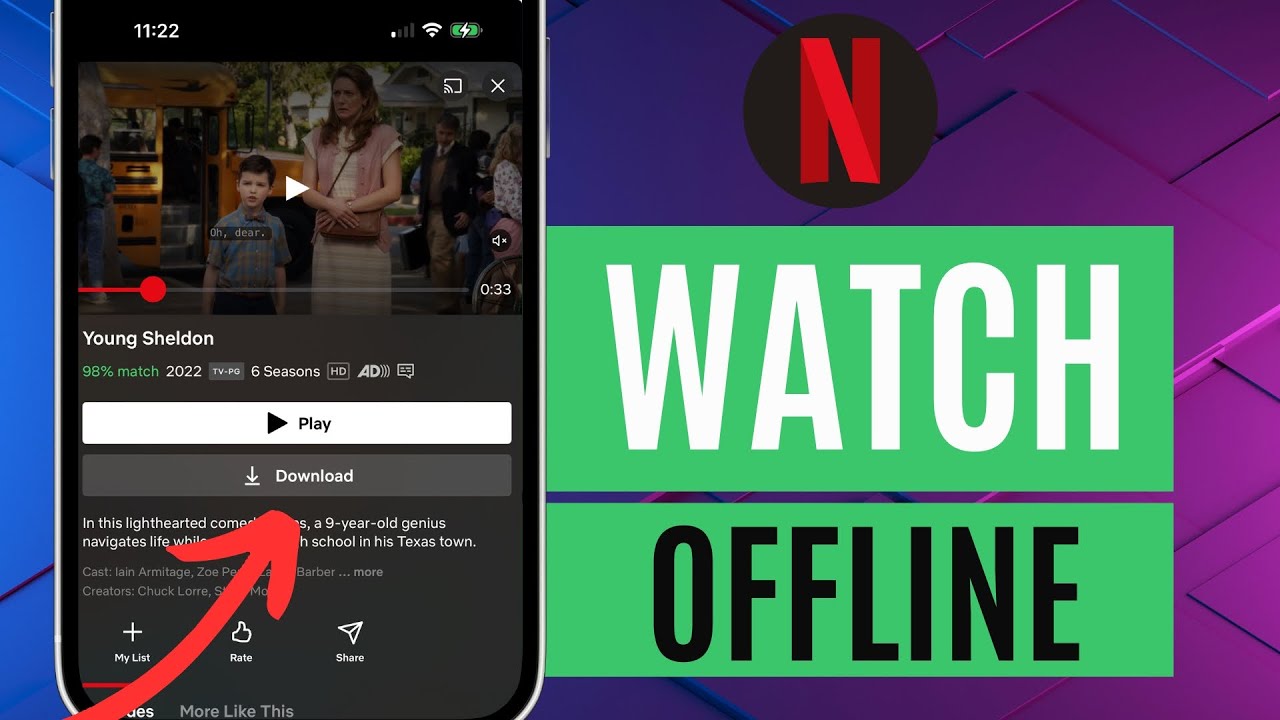 How To Download Movies and Shows On Netflix - Watch Offline - YouTube