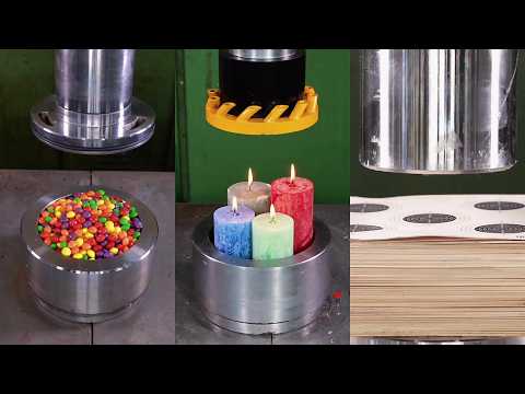 Top 100 Most Satisfying Hydraulic Press Crushes | Ultimate Crushing Moments Compilation #asmr