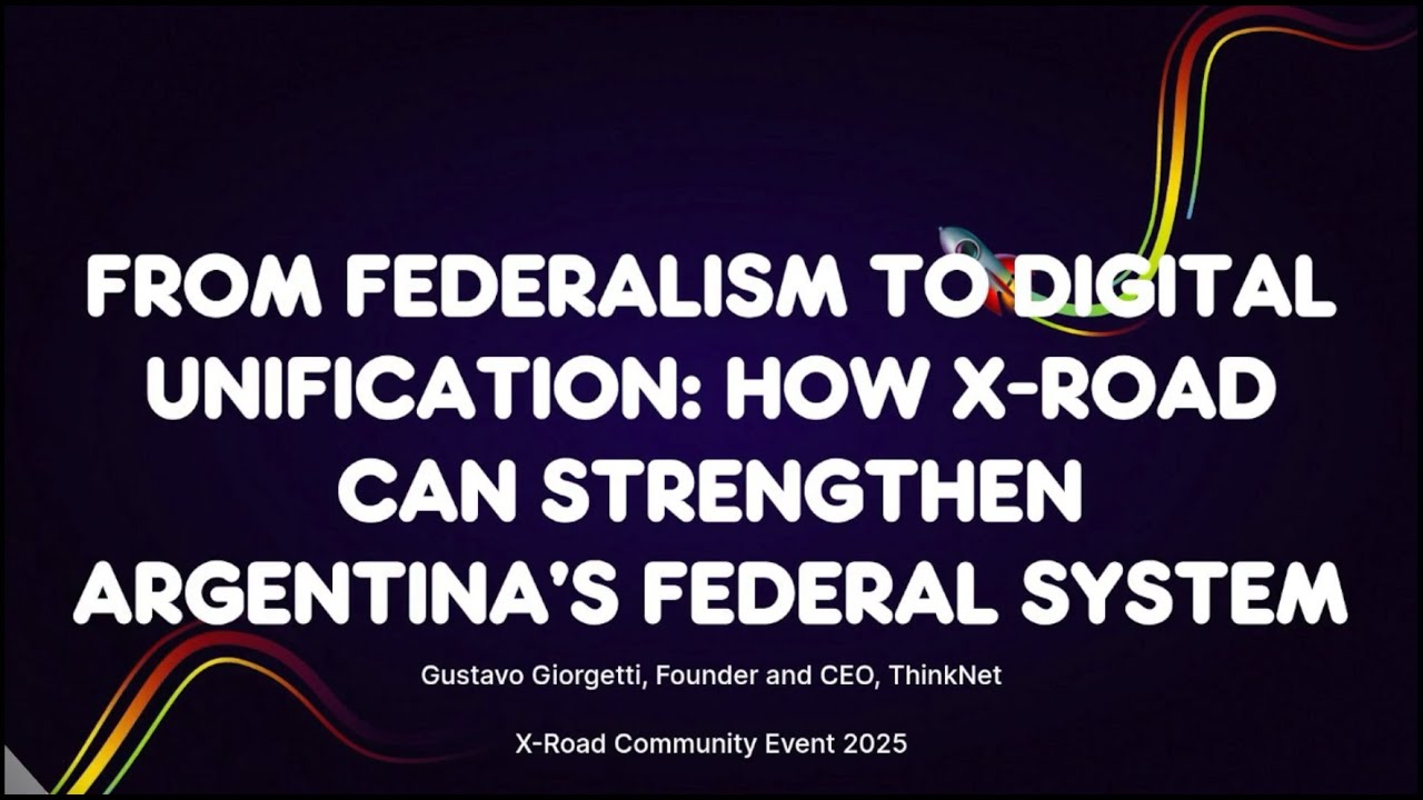 From Federalism to Digital Unification - Gustavo Giorgetti - YouTube