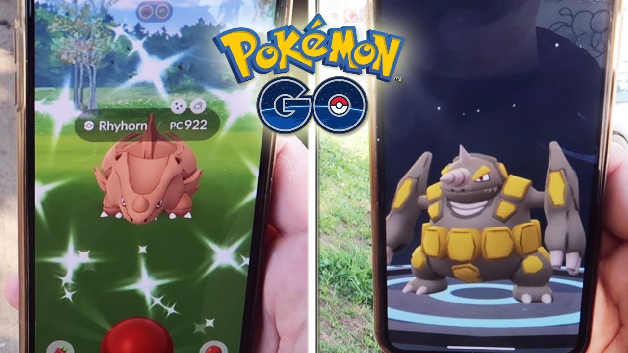 LOCURA en el COMMUNITY DAY de RHYHORN! 100% SALVAJE, EVOLUCIÓN ...