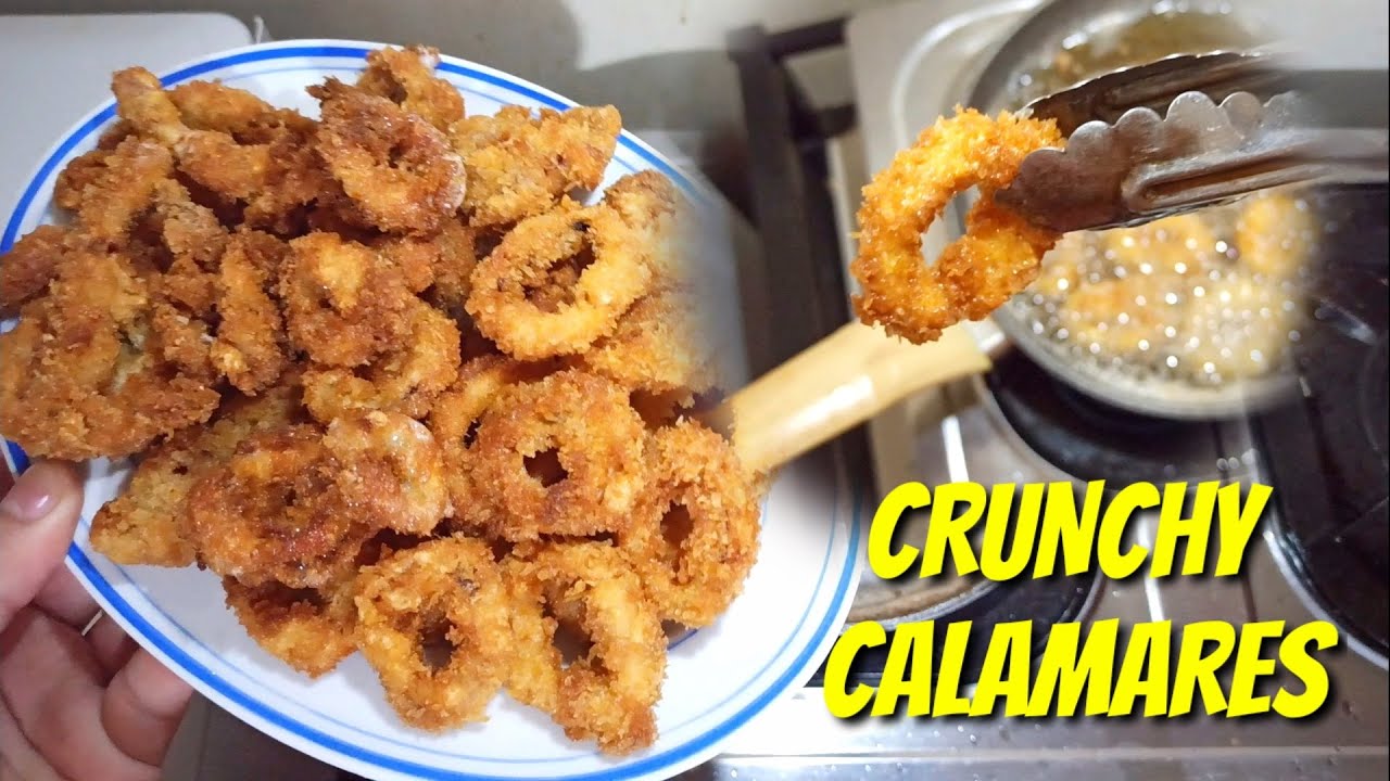 Crunchy Calamares Recipe | Pinoy Appetizers Recipe - YouTube