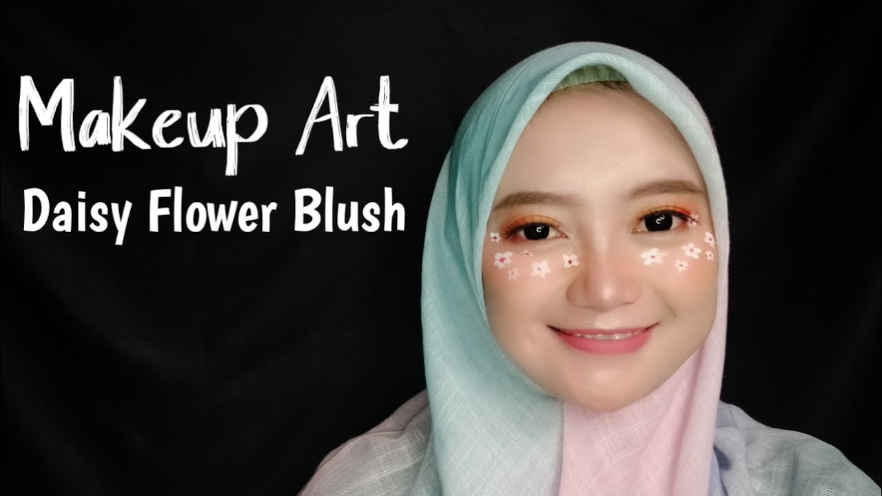 TUTORIAL MAKEUP ART MUDAH UNTUK PEMULA || FACE PAINTING BUNGA DAISY ...