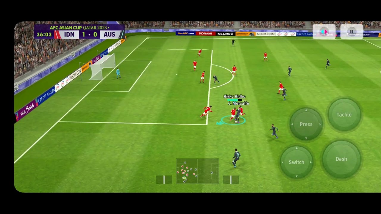 AFC ASIAN CUP 2023 QATAR : Knockout Phase 1st Half Indonesia VS ...