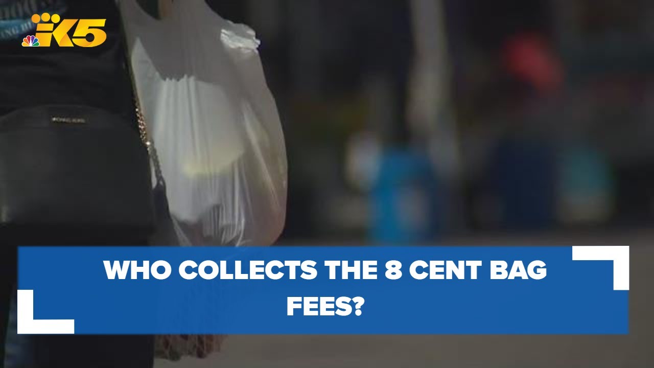 Who collects the fee for reusable plastic and paper bags?: KING ...