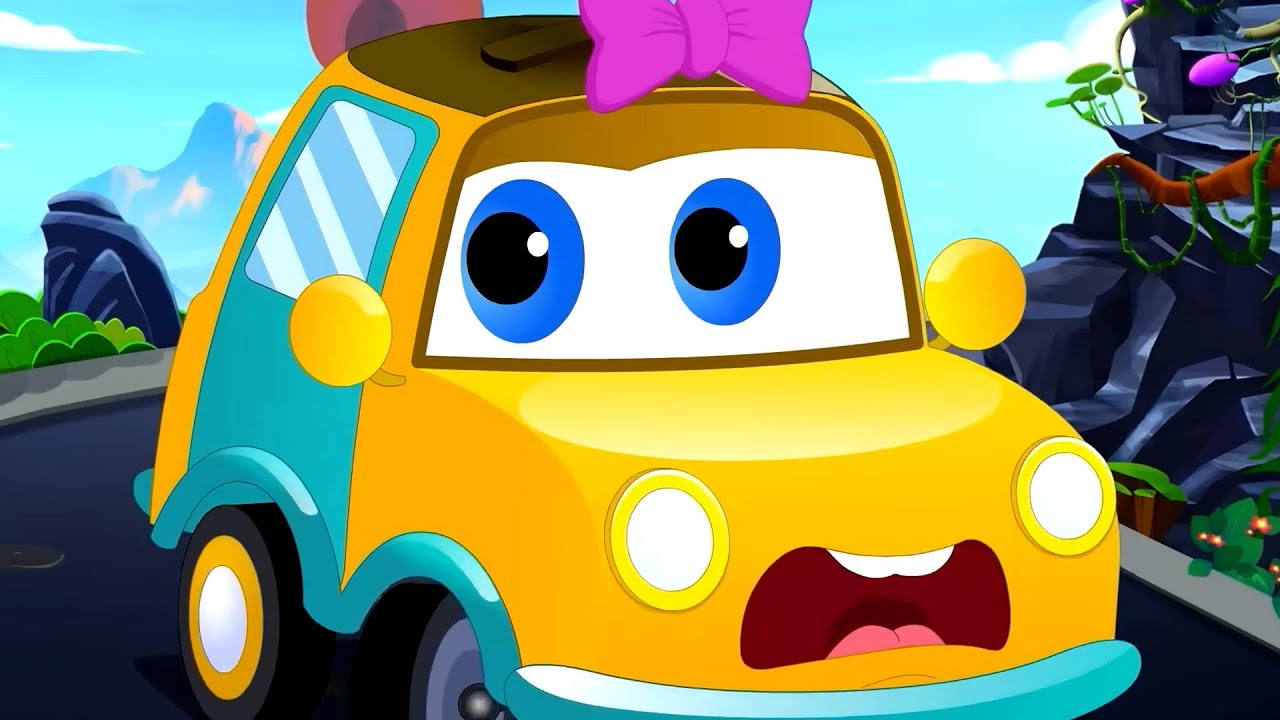 Slippery Slope, Car Cartoon and Comdey Show for Kids - YouTube