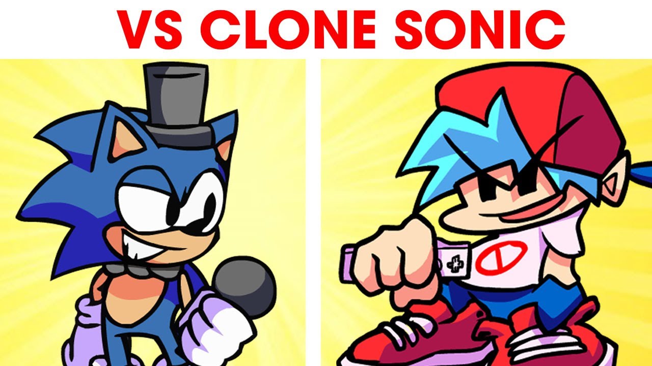Friday Night Funkin' Vs Clone Sonic ( FNAF MOD ) ( Nigtmare, Mania ...