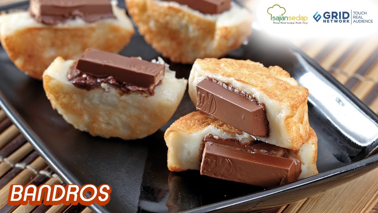 Resep Bandros Topping Cokelat, Kekinian Banget! - YouTube