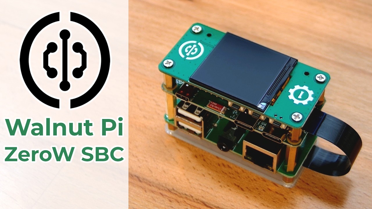 I Found the Perfect Portable Linux SBC - Walnut Pi ZeroW Tested! - YouTube