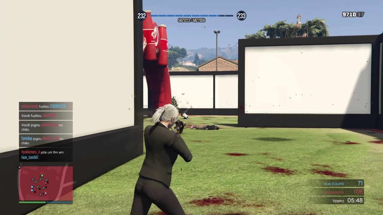 GTA 5 ONLINE- Team deathmatch modded RNG map - YouTube
