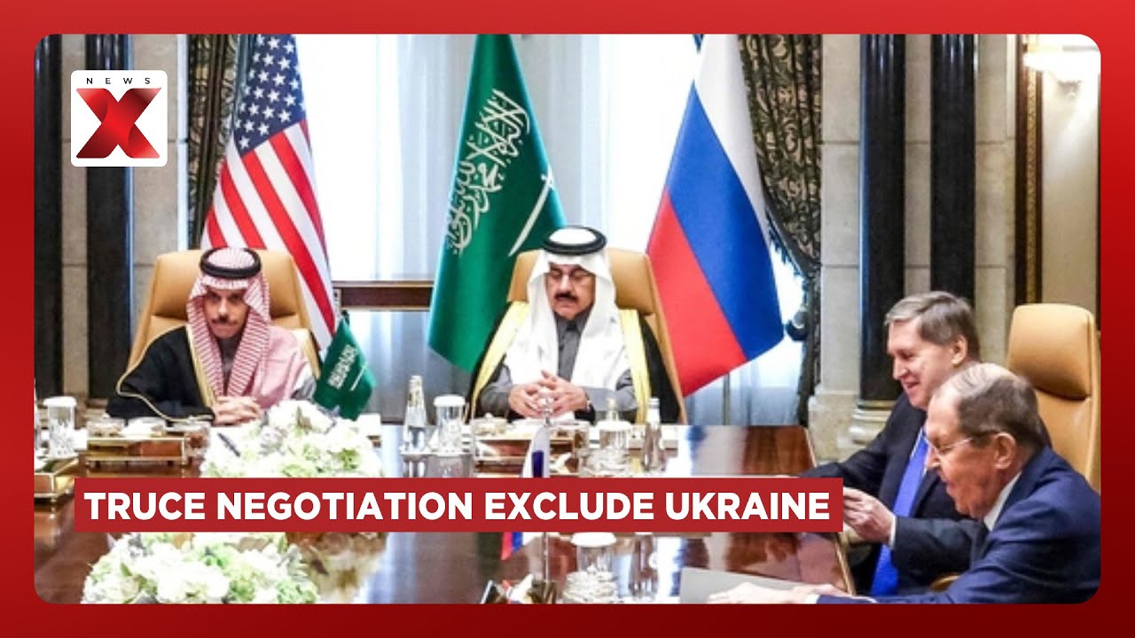 US and Russia Hold Talks in Saudi Arabia | NewsX - YouTube