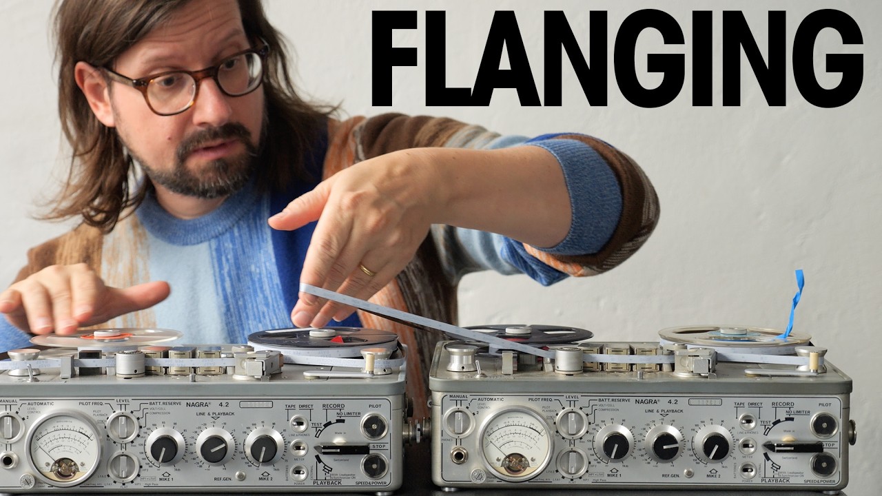 The Psychedelic Sound of Magnetic Tape Flanging - YouTube