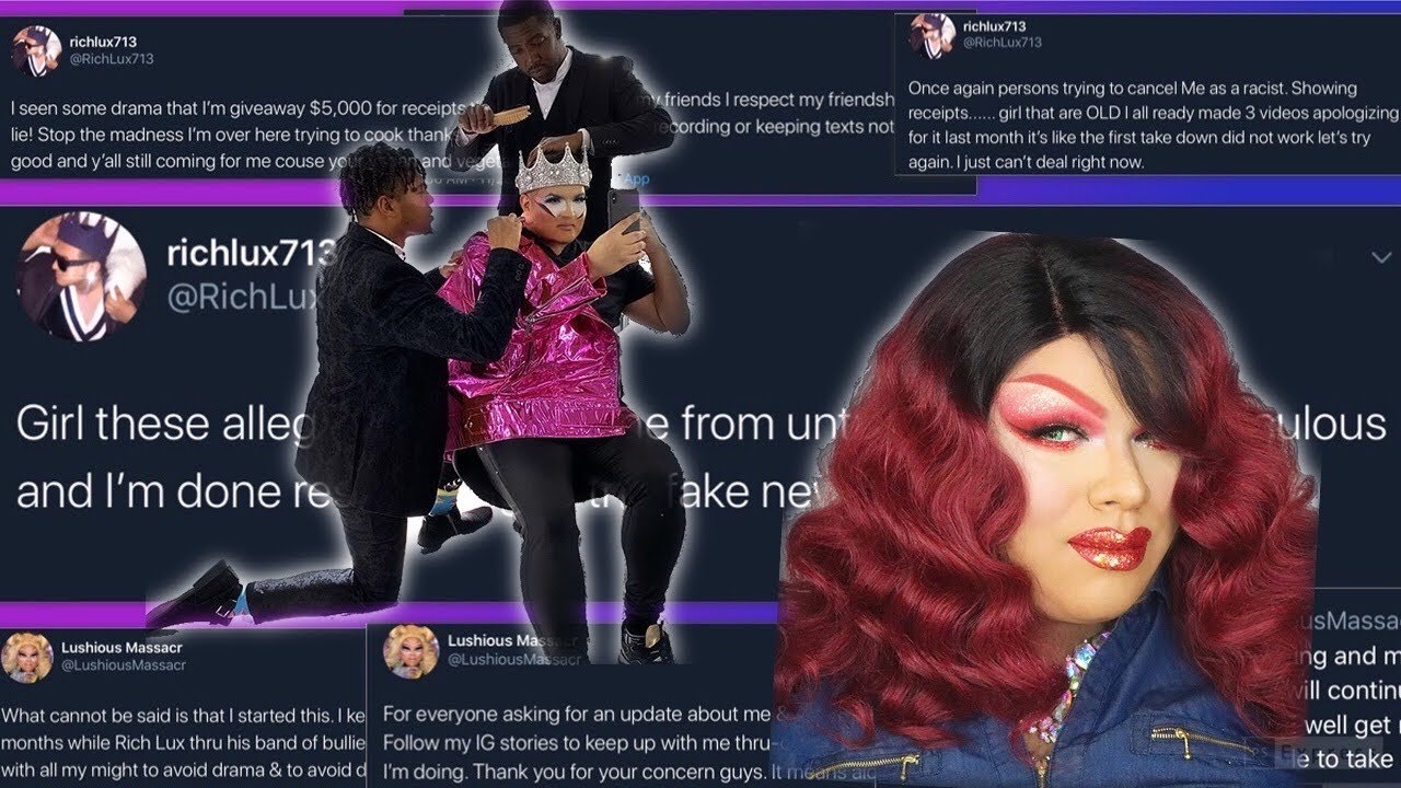 NICK SNIDER STARTED IT! RICH LUX & LUSHIOUS MASSACR ENDED IT ...