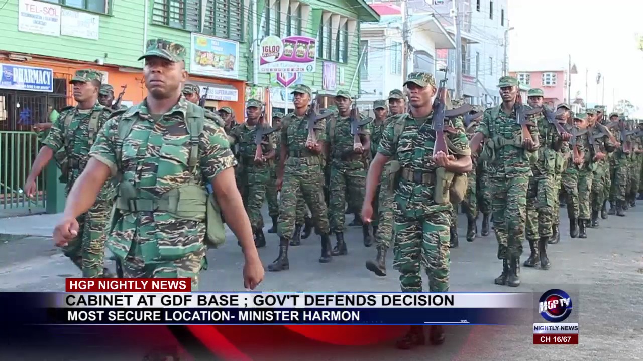 CABINET AT GDF BASE ; GOV'T DEFENDS DECISION - YouTube