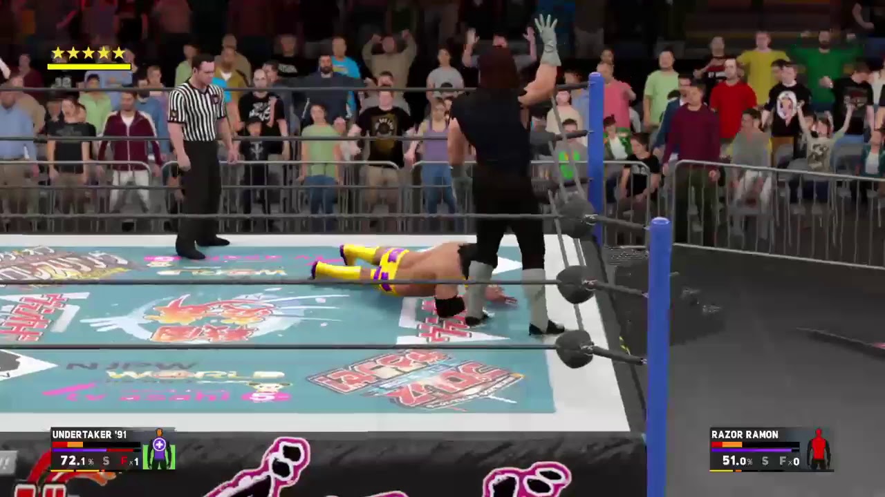 The Undertaker VS Razor Ramon - YouTube