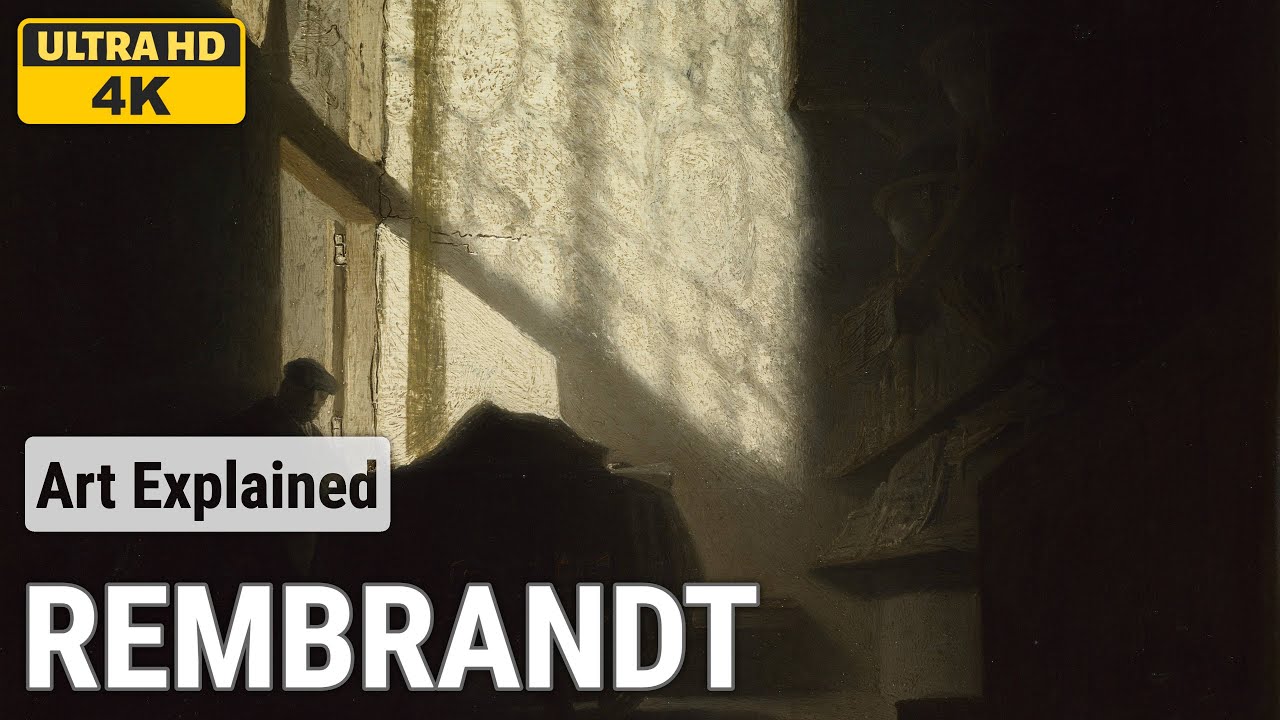 Rembrandt: A collection of 10 oil paintings with title and year, 1629 ...