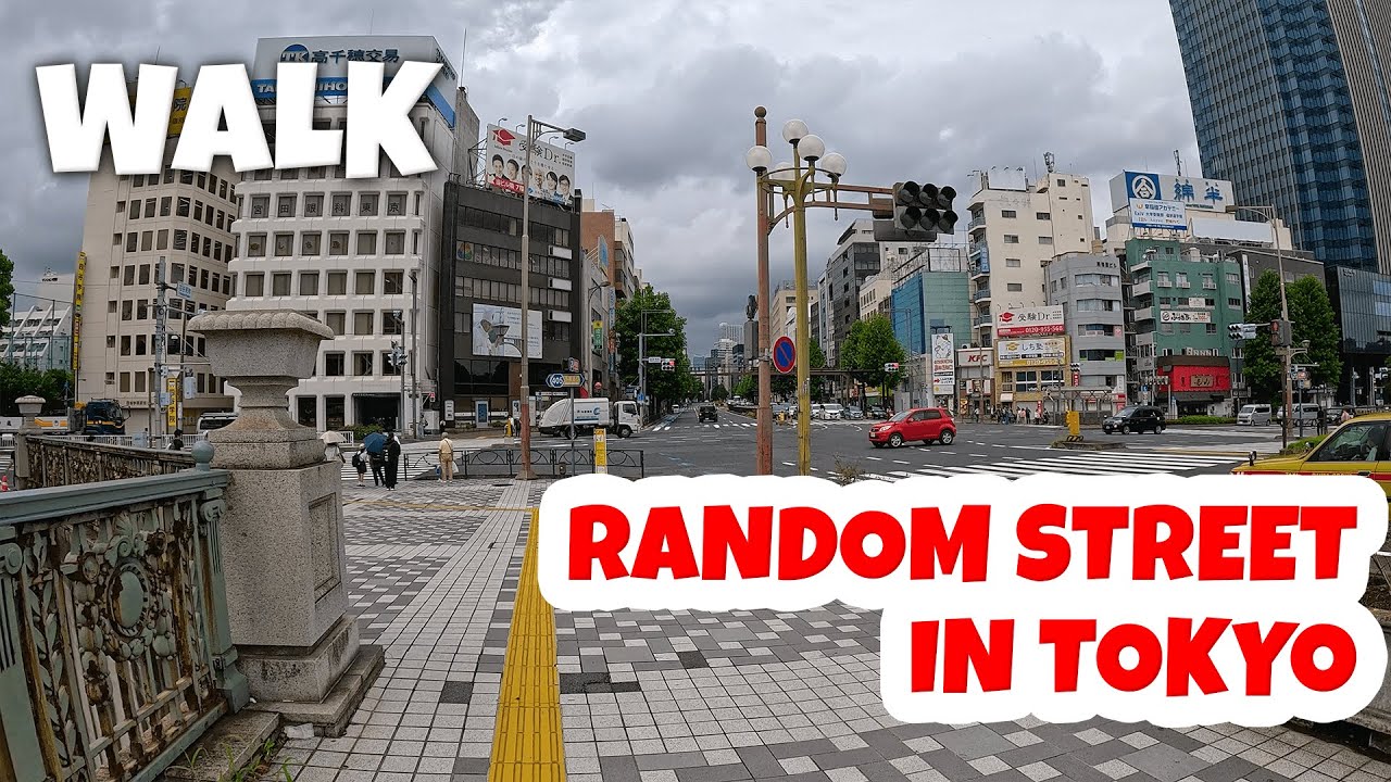 Walking tour of Tokyo: Random walk in Yotsuya area - YouTube