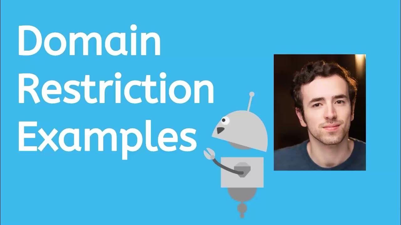 Domain Restriction Examples for Teens! - YouTube
