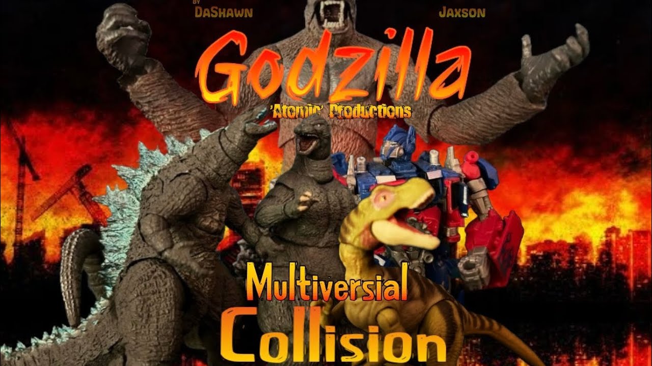 Godzilla; Multiversial collision - Episode 1. |Godzilla Stop Motion ...
