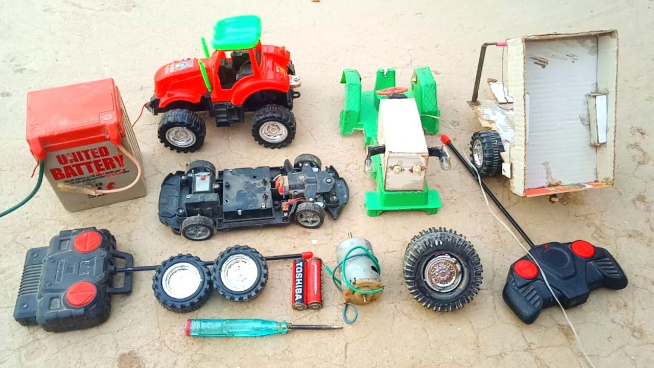 Remote Control Car Making Homemade | RC Car Making Kit | RC Car's - YouTube