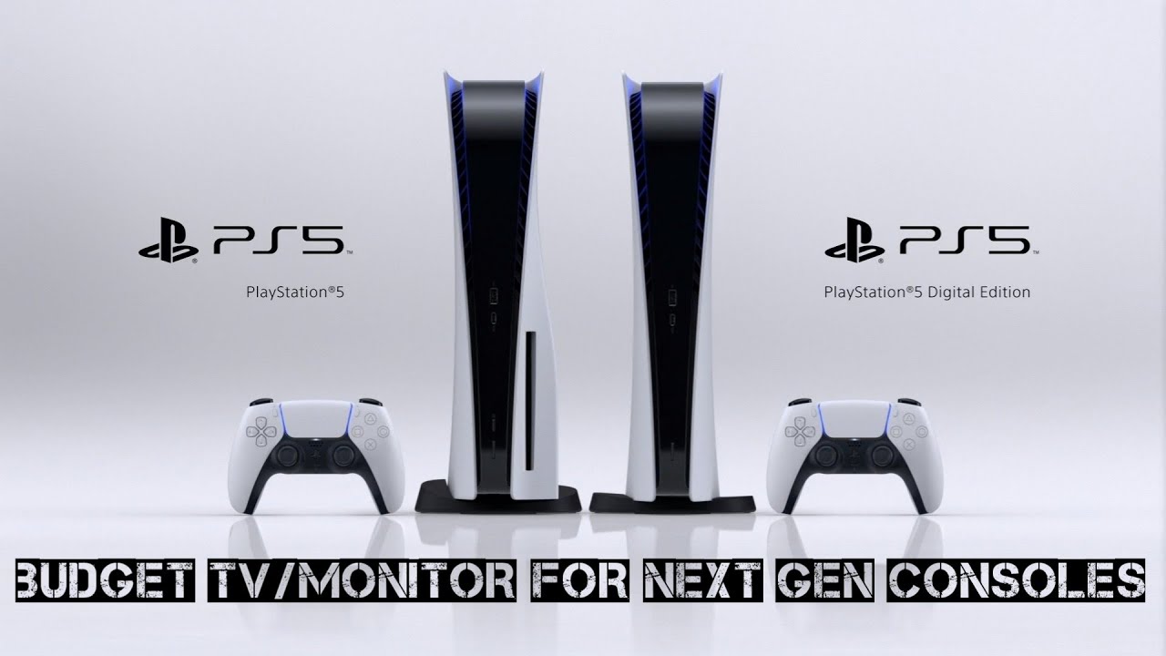 ULTIMATE Budget TV/Monitor For Next Gen Consoles (PS5-XBOX SERIES X/S ...