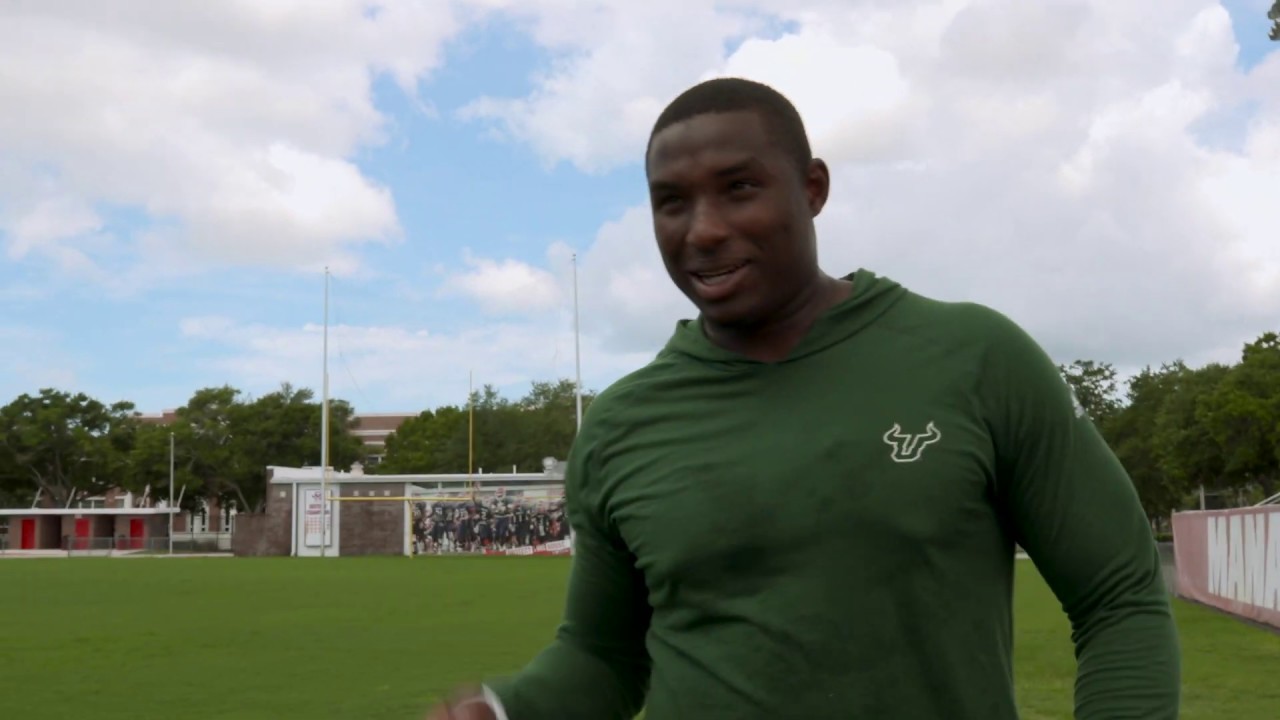 #BULLSTRONG: Inside USF Football - #4 Greg Reaves || Hometown/High ...