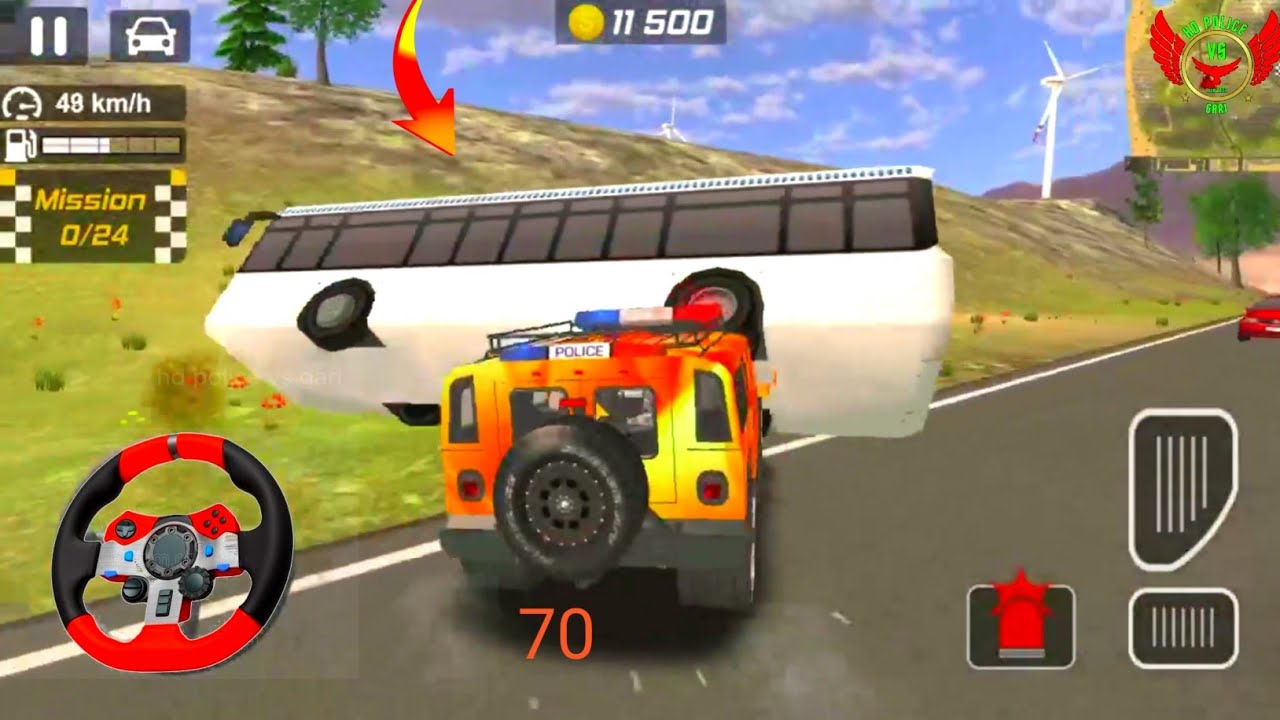 HD police vs gari game #770 police Gameplay Best Car Games Drift Gari ...