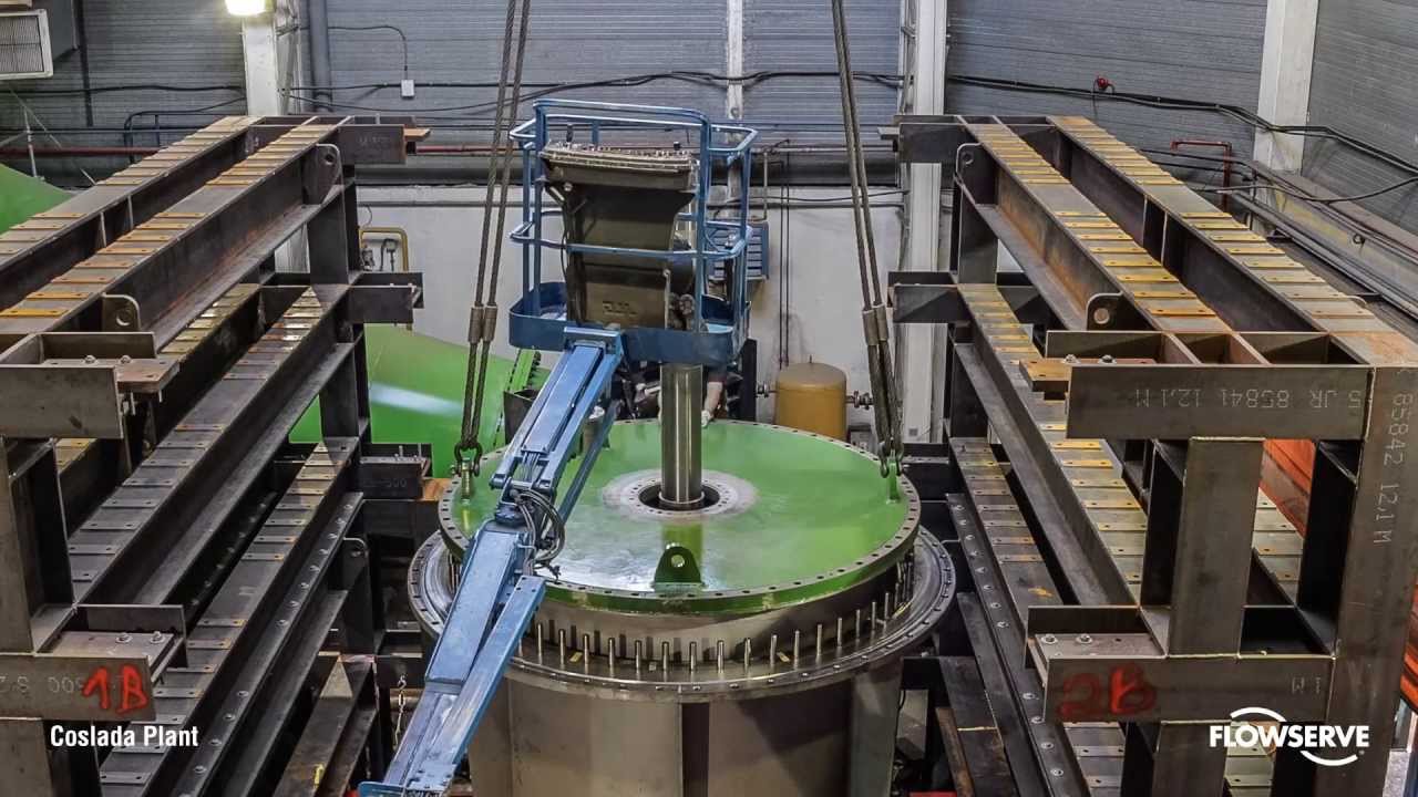 Assembly of 71APM VCT Vertical Circulating Water Pump - YouTube