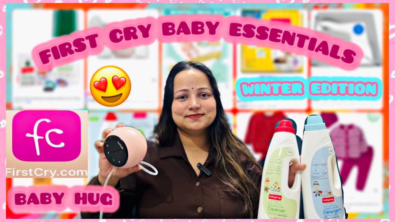 FIRST CRY HAUL WINTER EDITION ️ BABY ESSENTIALS ☃️ SALE UPTO 40% ️ BABY ...