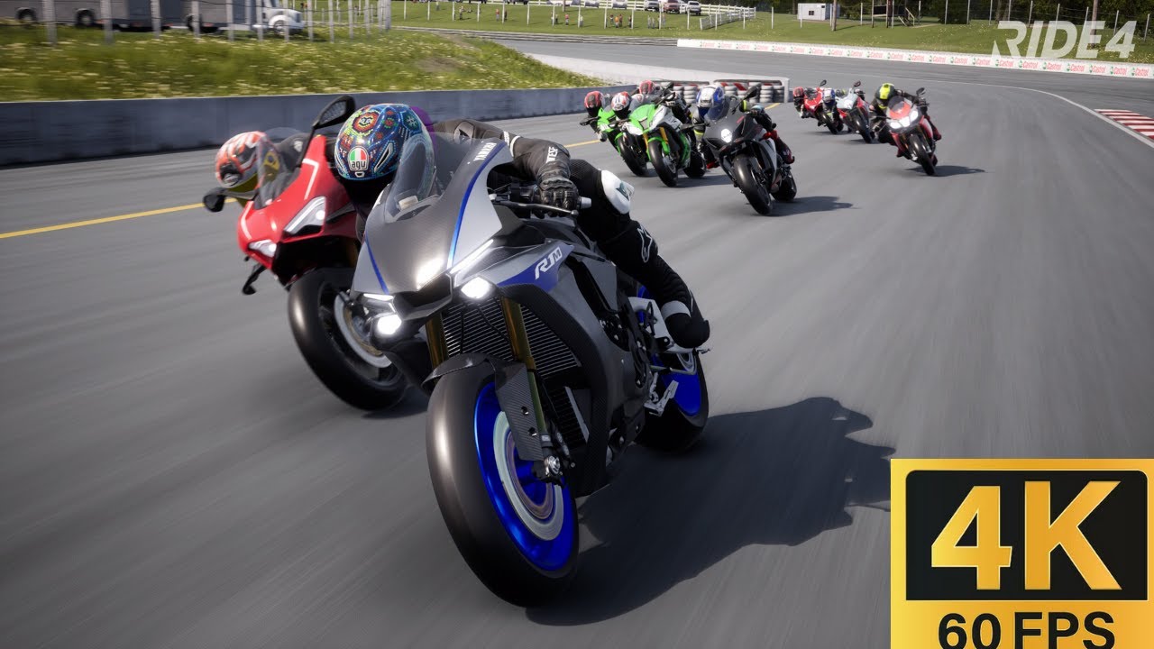 Ride 4 Yamaha R1M I Realistics graphics PS5 - YouTube