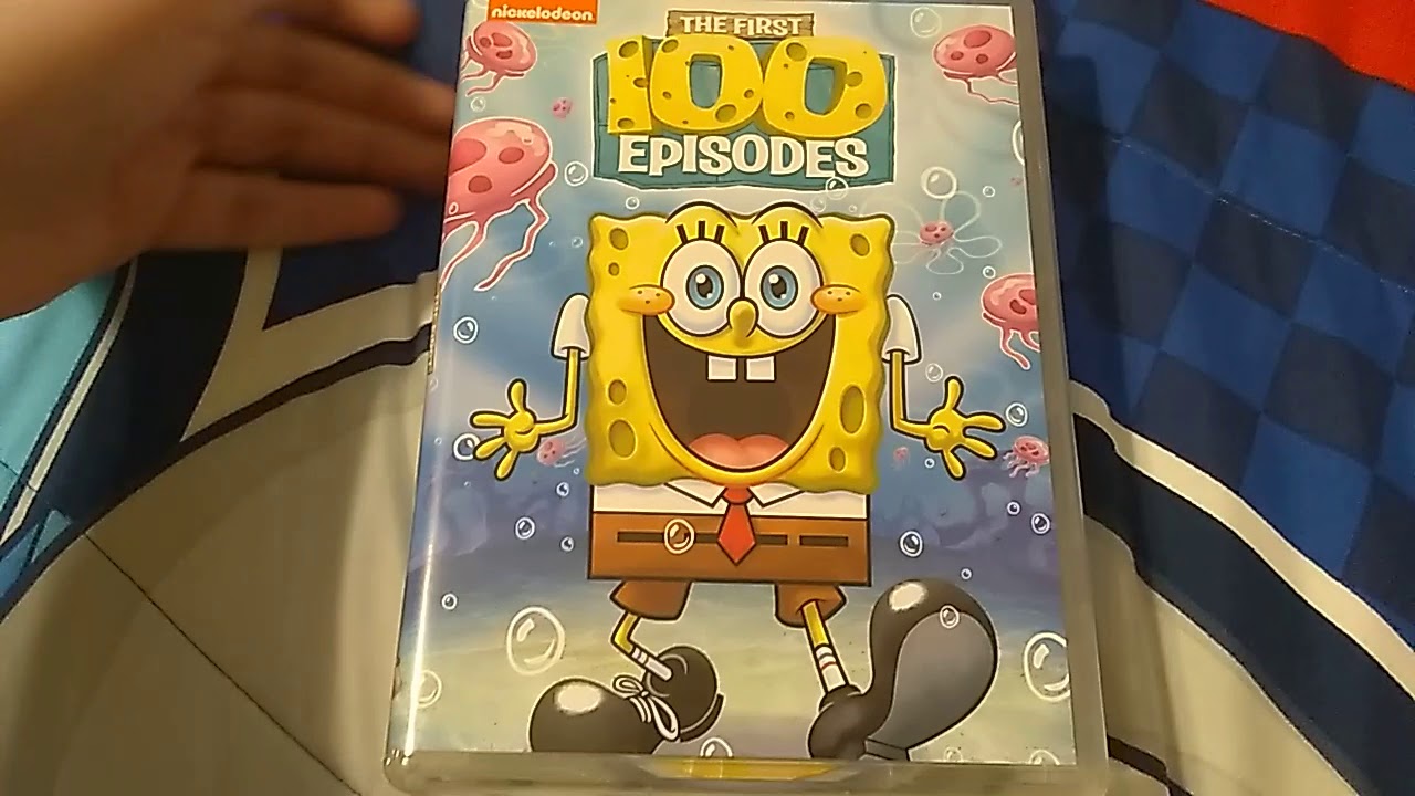 SpongeBob SquarePants: The First 100 Episodes DVD Unboxing! - YouTube