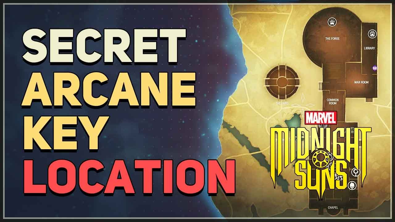Secret Arcane Key Location Marvel's Midnight Suns - YouTube