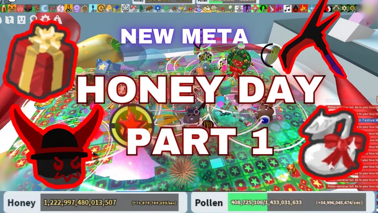 I boosted with an RBC HIVE and went INSANE part 1 | Bee Swarm Simulator ...