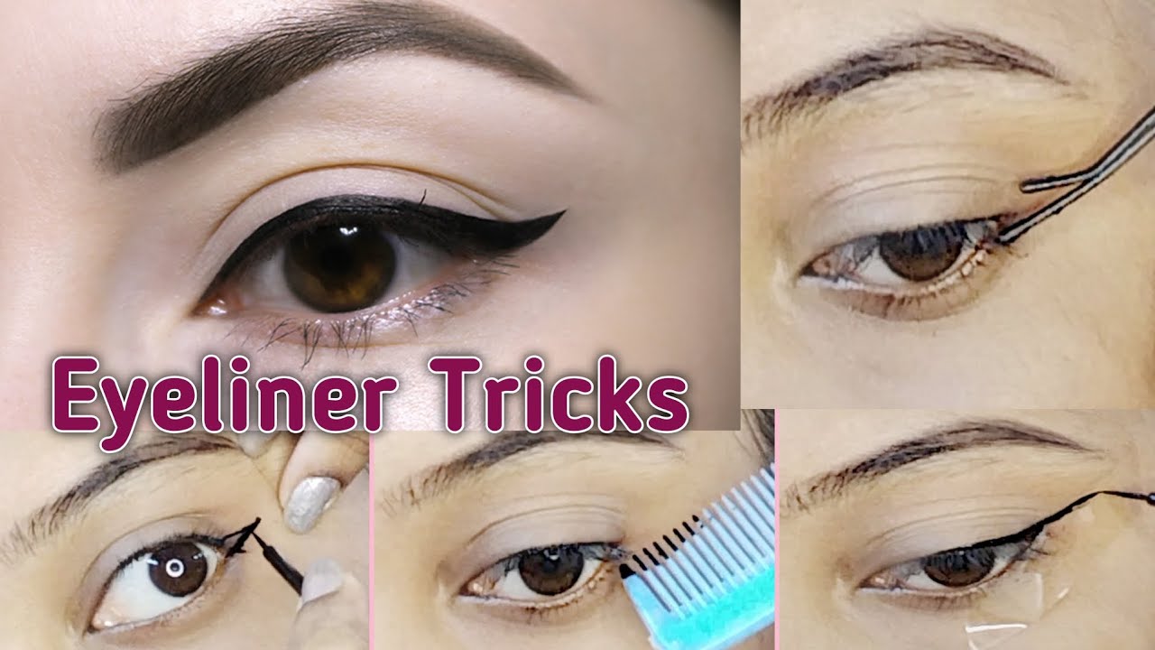 How To Apply Eyeliner Like a PRO! Simple and Quick Makeup Tutorial😍 ...