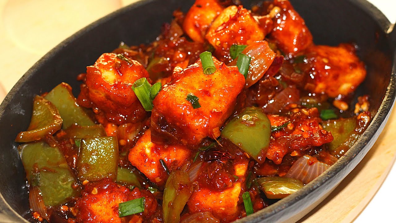 Chilli Paneer Recipe | चिल्ली पनीर की विधि | Restaurant Style Chilli ...